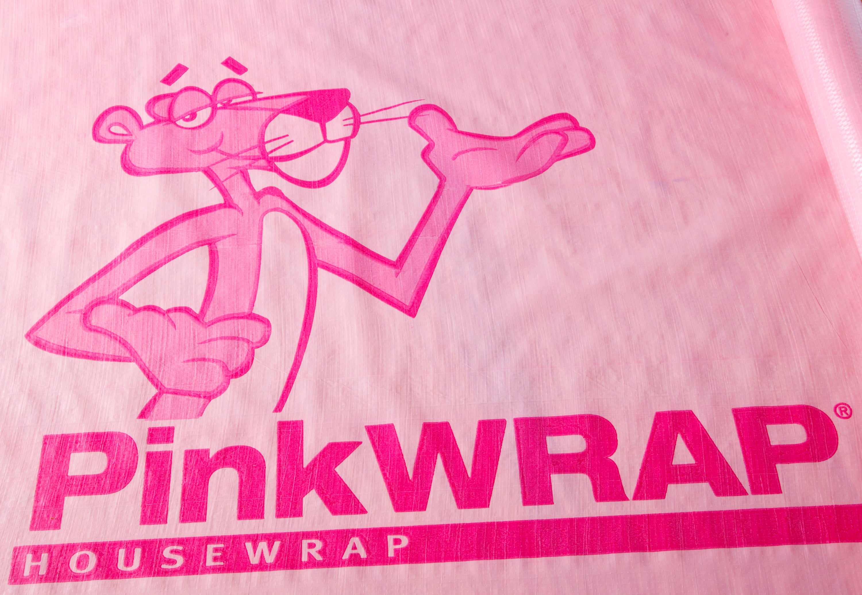 PINK WRAP HOUSE 'WRAP 9'X 100' | MacArthur Co.