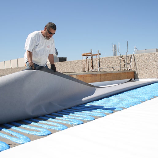 VERSICO TPO 60MIL 115 FB WHITE 12' x 100' FLEECE BACK 303444 ...